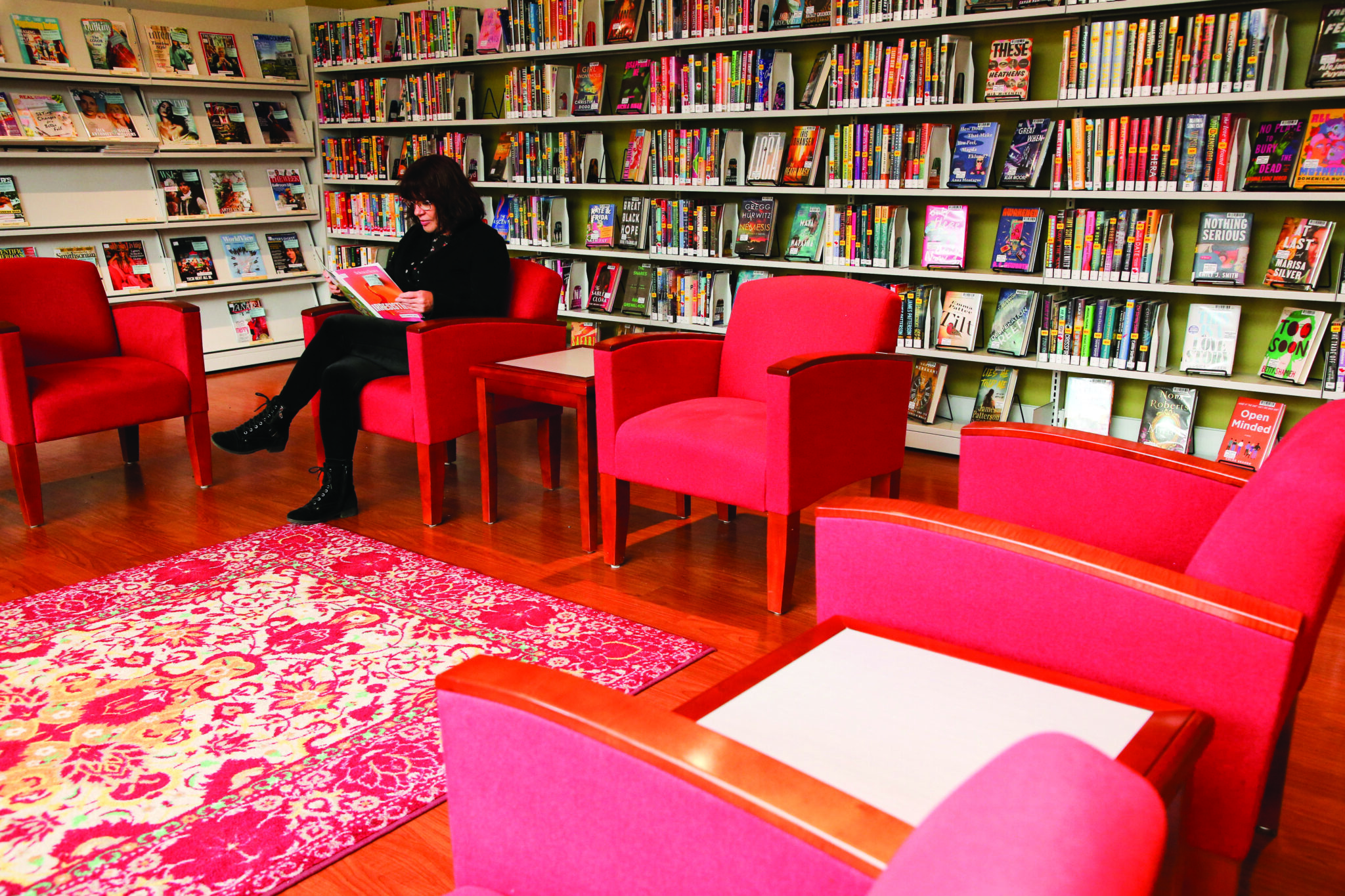 Get cozy in a (585) library - 585 magazine